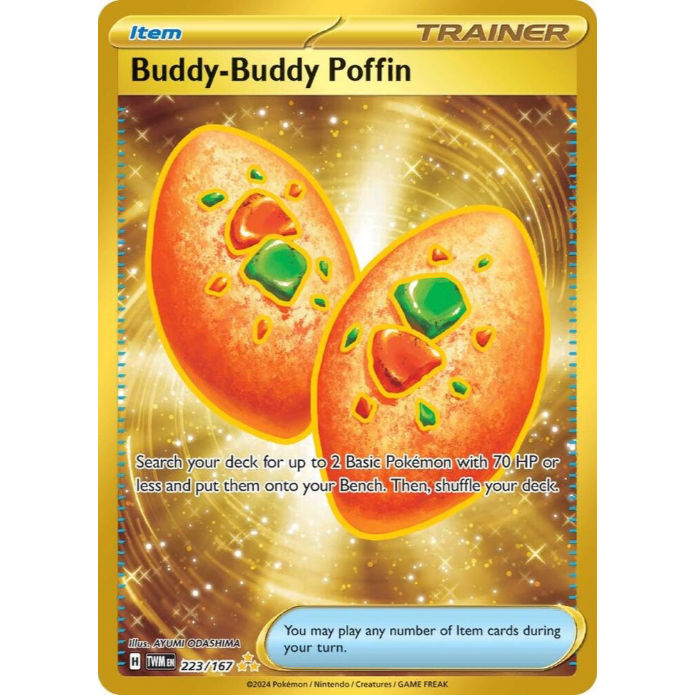 Buddy-Buddy Poffin 223/167 Hyper Rare NM – cyborgcollectibles